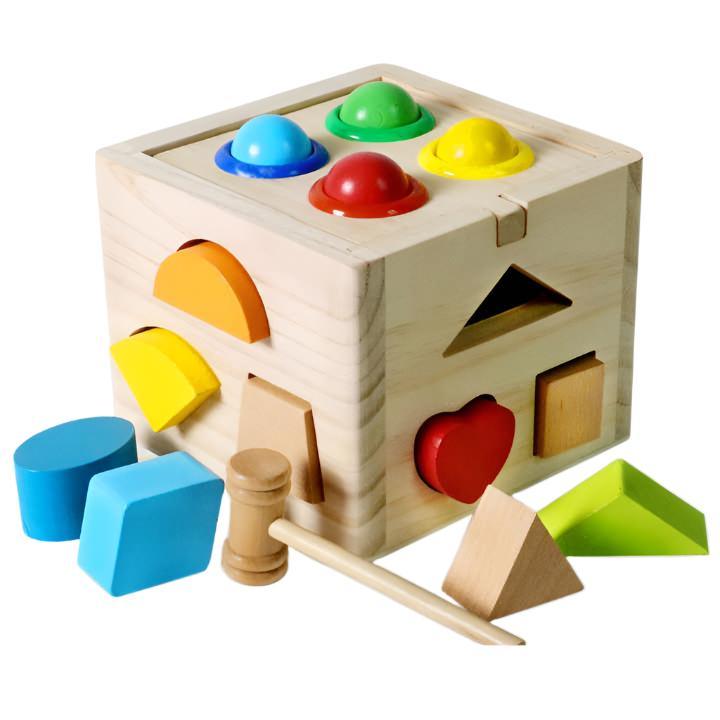 Montessori Shape Matching Box - Educational Toy for Toddlers – Little ...