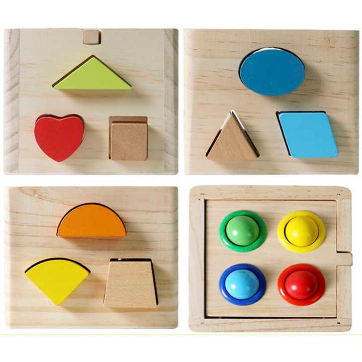 Montessori Shape Matching Box - Educational Toy for Toddlers – Little ...
